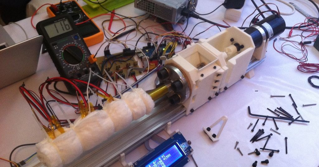 Modular Filament Extruder by diegotrap | Download free STL model ...