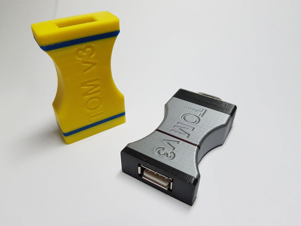 C64 Commodore 64 TOMv3 USB mouse interface case housing by Osfald ...