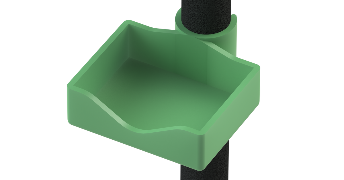 Simple Filament Clip Bucket for Creality 3D Printer Enclosure by Jamie ...