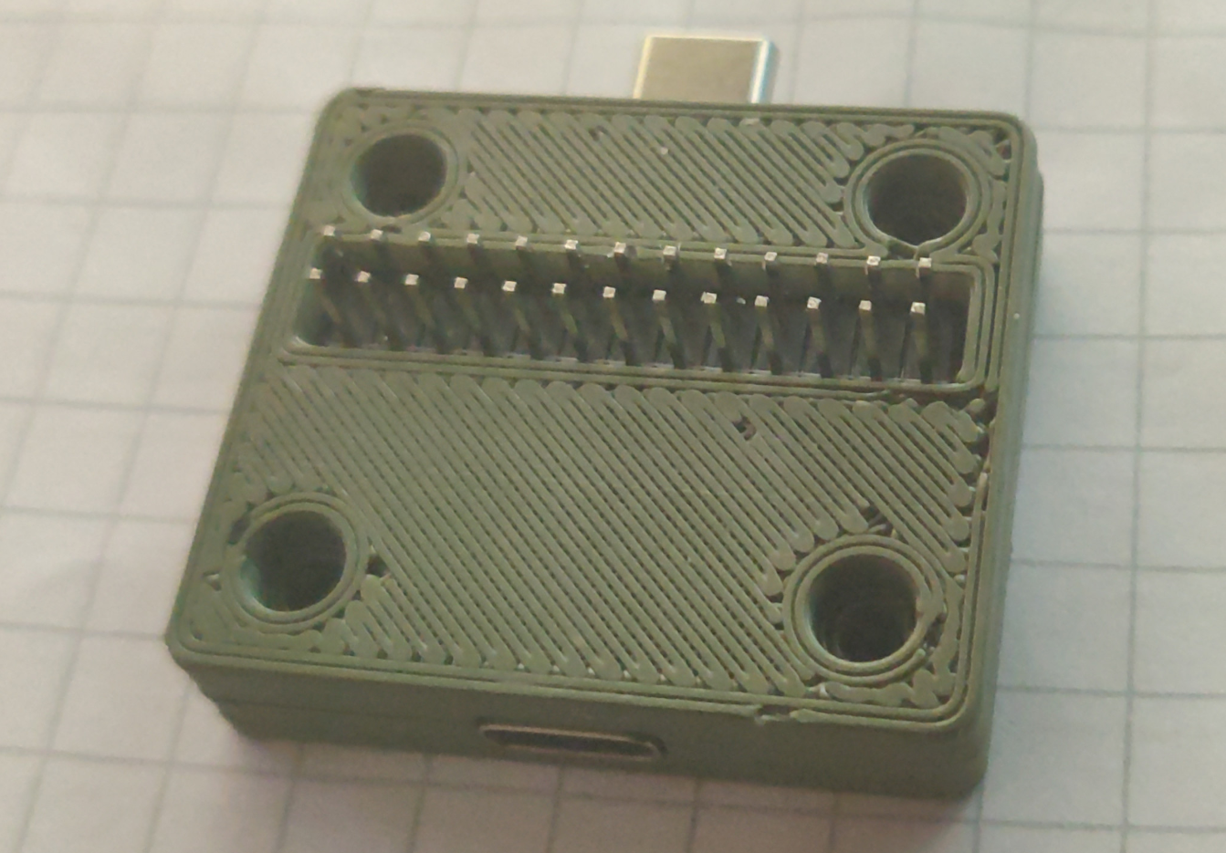 USB C breakout case by shiona | Download free STL model | Printables.com