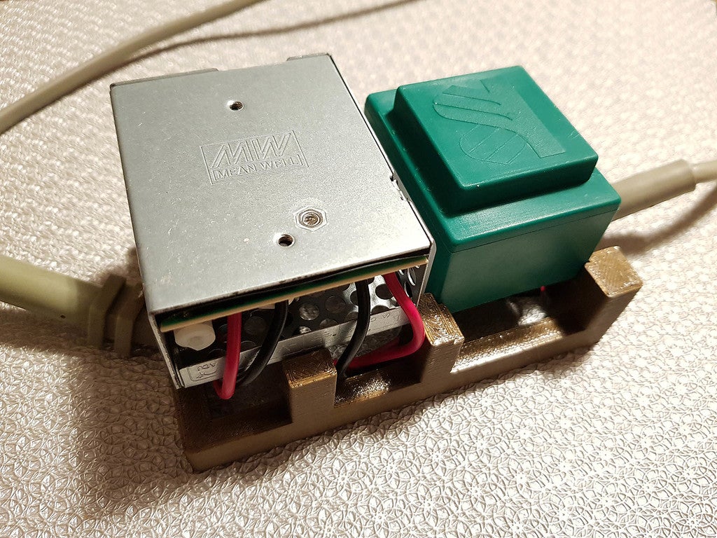 Commodore C64 power adapter repair rebrick installation frame jig by ...