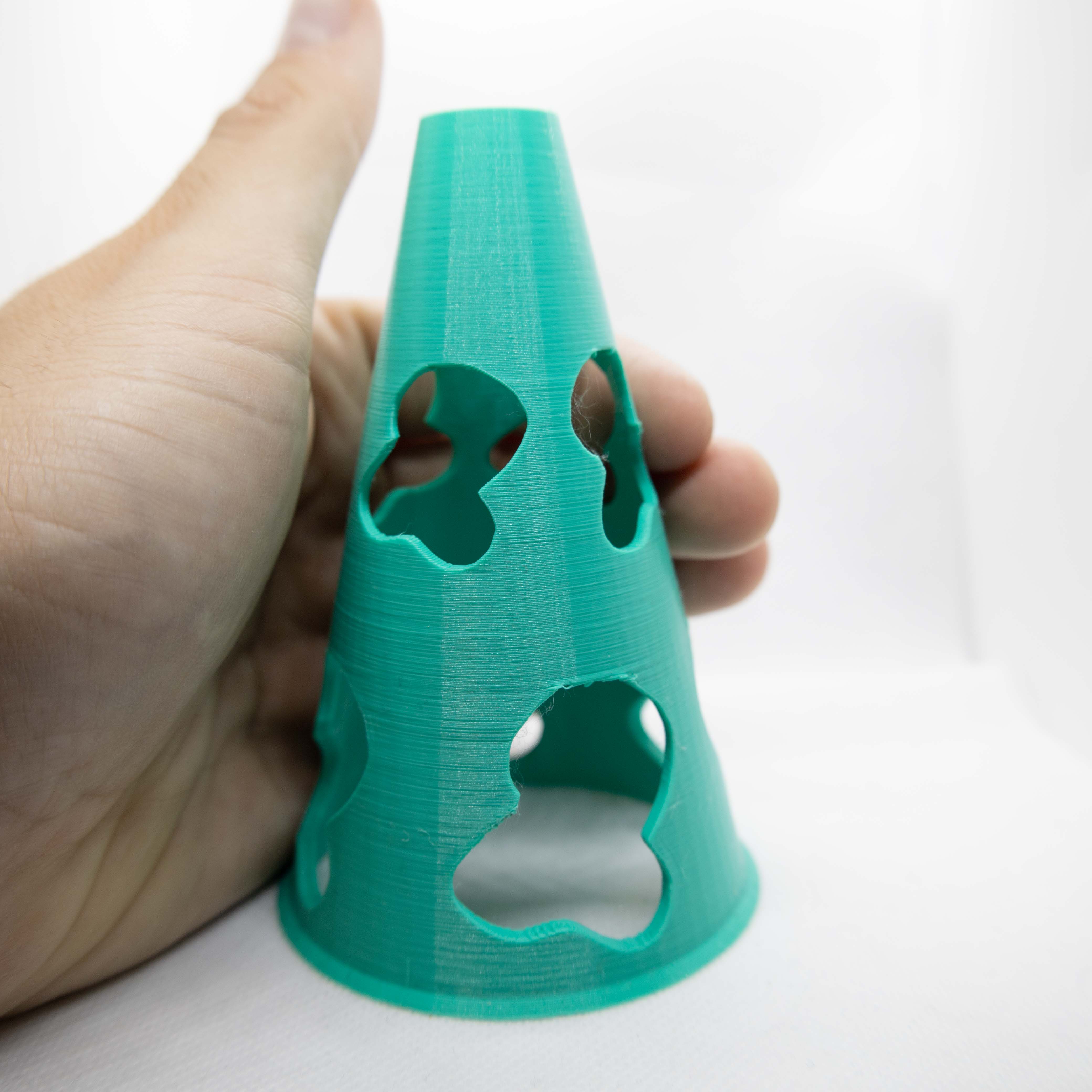 Rehabilitation cones with pattern by Nestor9dw | Download free STL ...