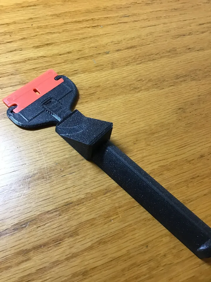 scraper for plastic blades by freddog | Download free STL model ...