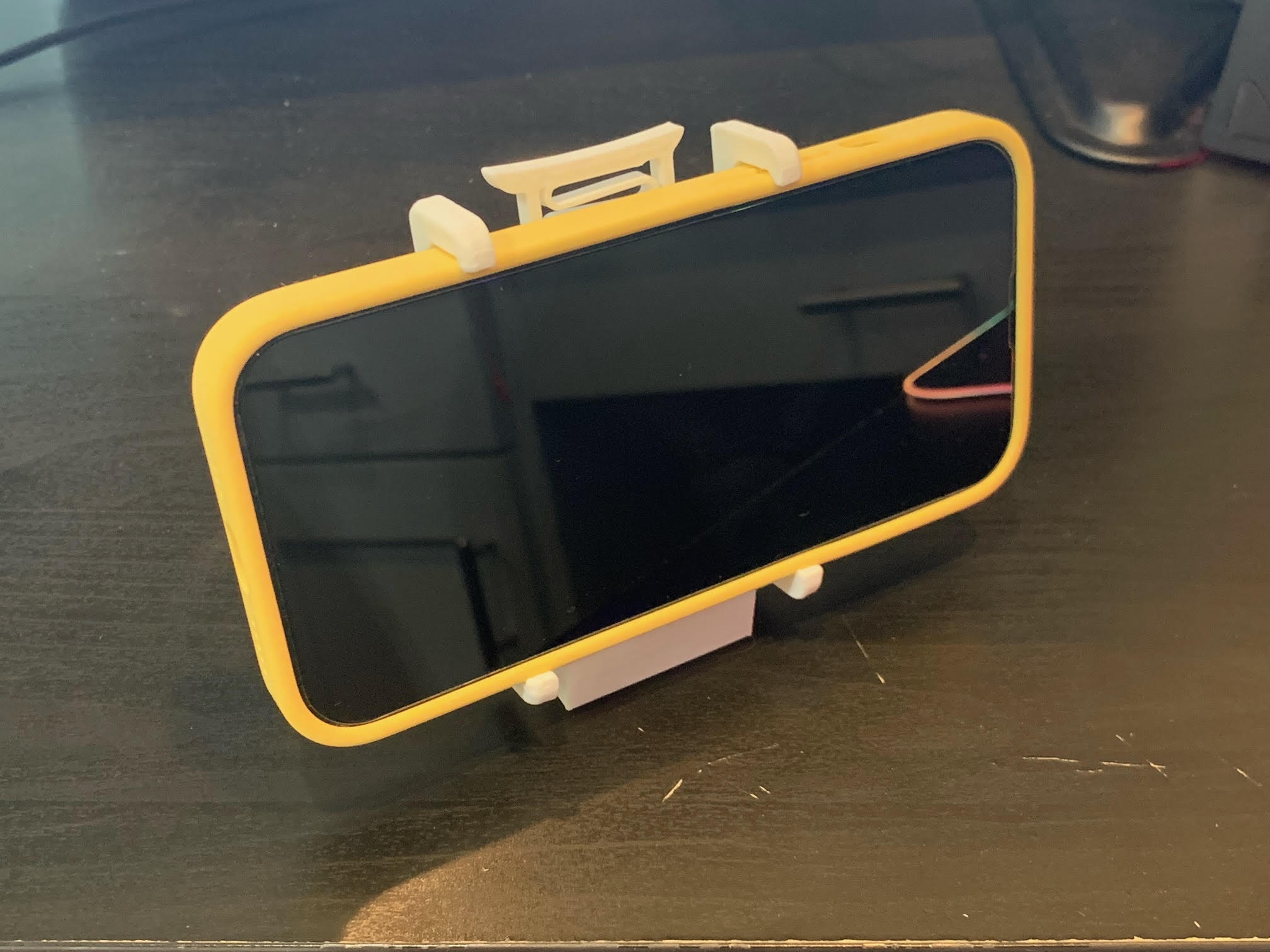 Spring Clamp Phone Stand by edude5433 | Download free STL model ...