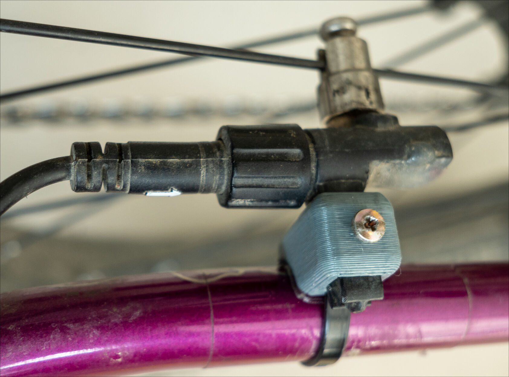 Bafang Speed Sensor Bracket By Bent Derailleur Download Free Stl