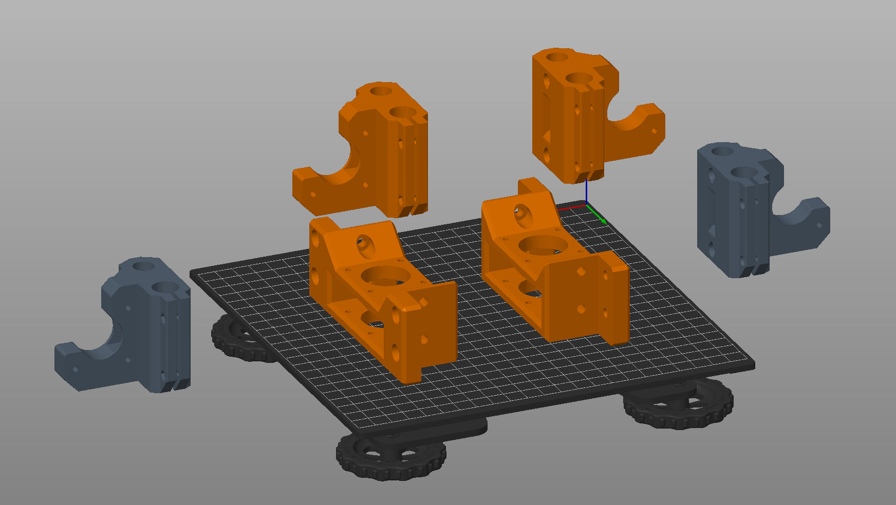 Remix of the "Brutus 3D Printer" robust version by Yevgen Negvey ...