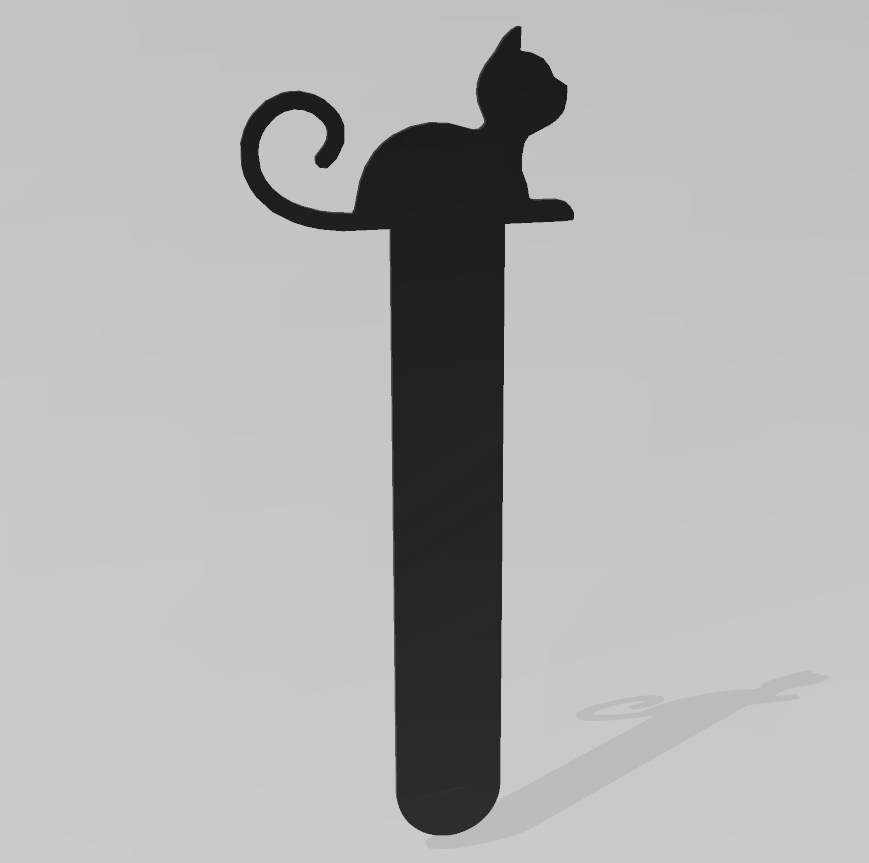 Bookmark | Curious Cat by Aaron @ Paper Cuts & Plastics | Download free ...