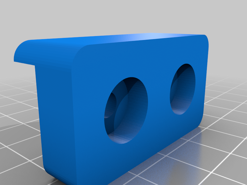 Feet for 2040 extrusions with tapped M6 screws by amprint | Download ...