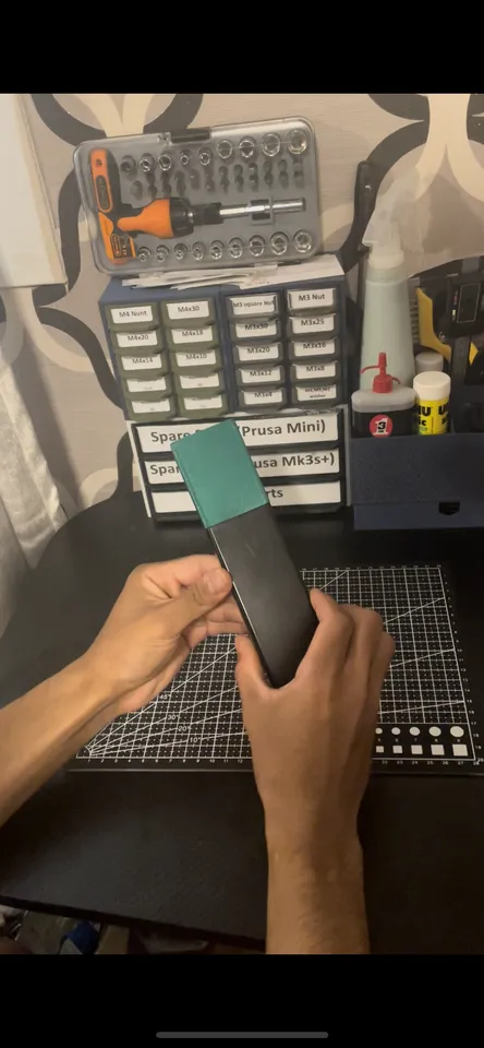 Sony Remote Battery Cover by hazem | Download free STL model ...