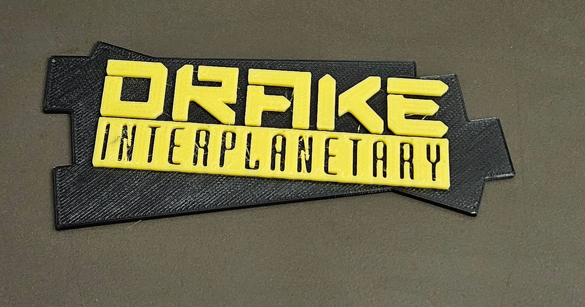Star Citizen - Drake Interplanetary Logo and Keyring Keychain par ...