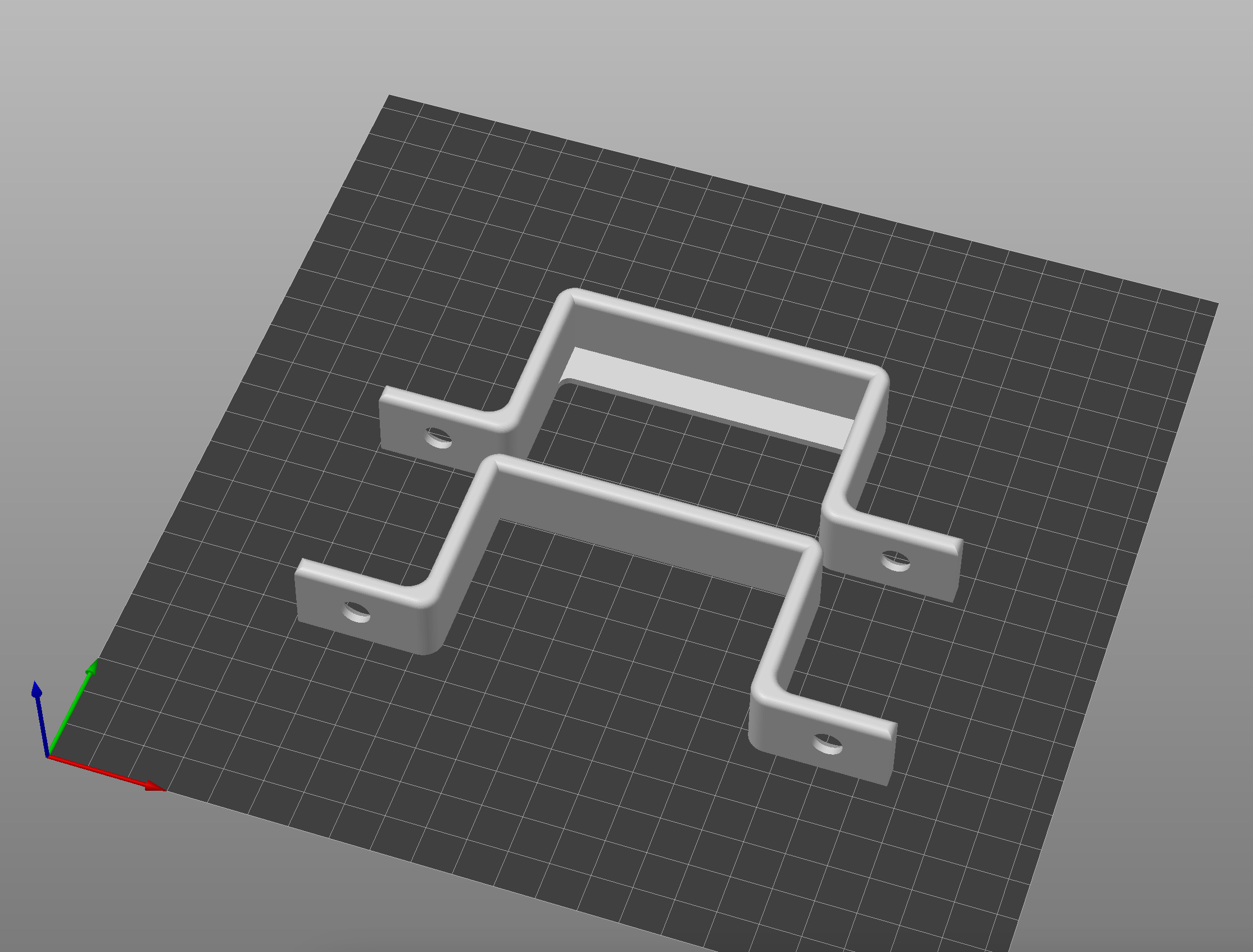 Generic Parametric Undertable bracket by kyleobrien | Download free STL ...
