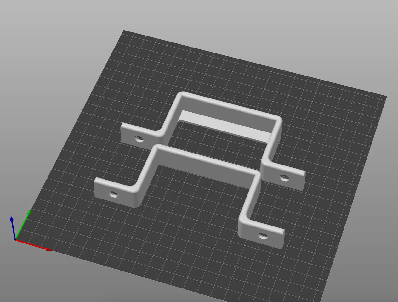 Generic Parametric Undertable bracket by kyleobrien | Download free STL ...