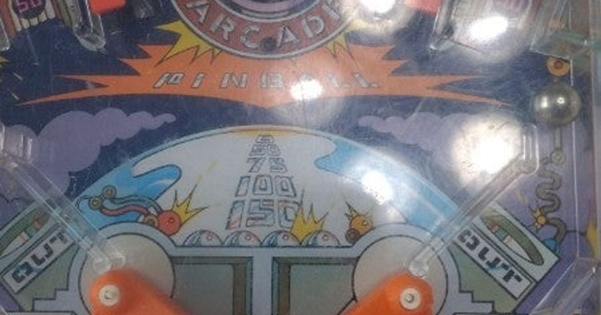 Atomic Pinball - Replacement Flippers by Joe | Download free STL model ...