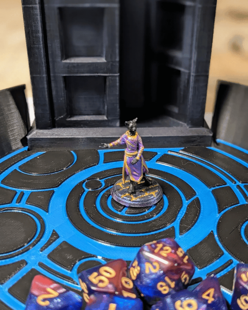 TARDIS Dice Tower Tray by Chunkadust | Download free STL model ...