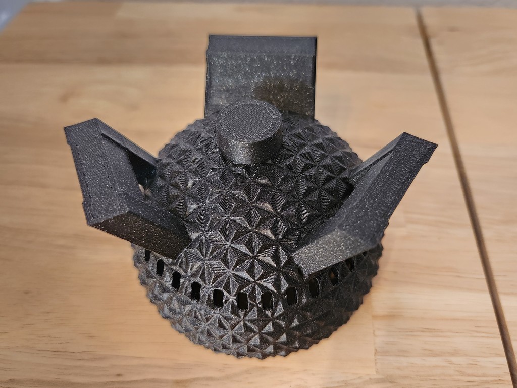 Epcot Spaceship Earth Amazon Echo Dot 2nd Gen Stand with Cover by ...