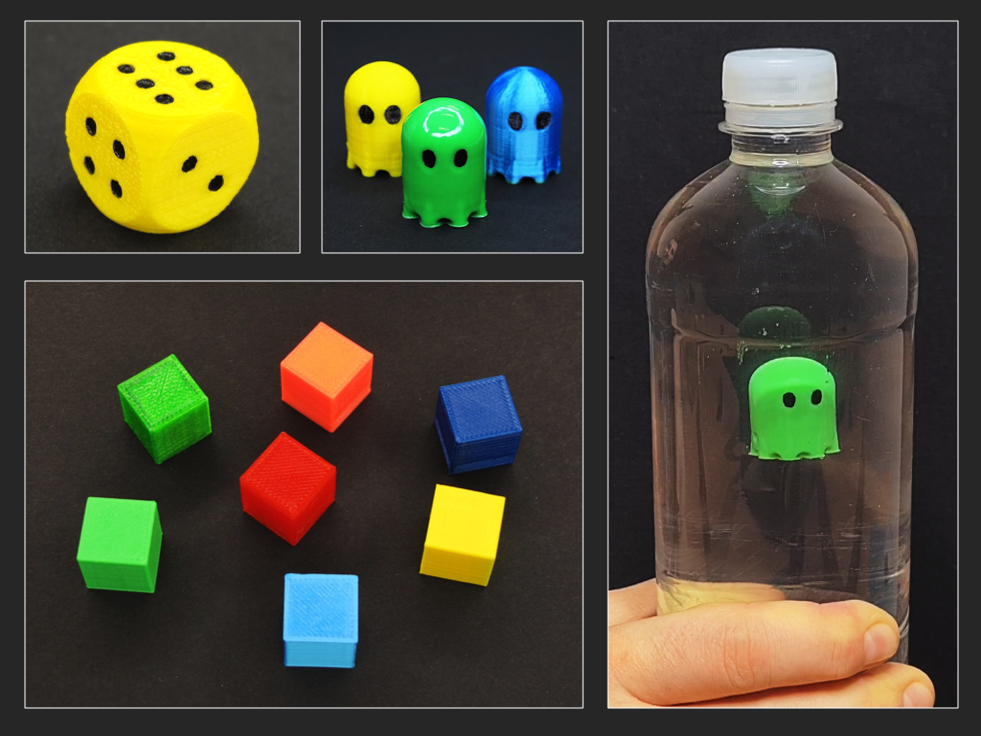 Cartesian diver - change buoyancy and rotation of cube in a liquid by ...