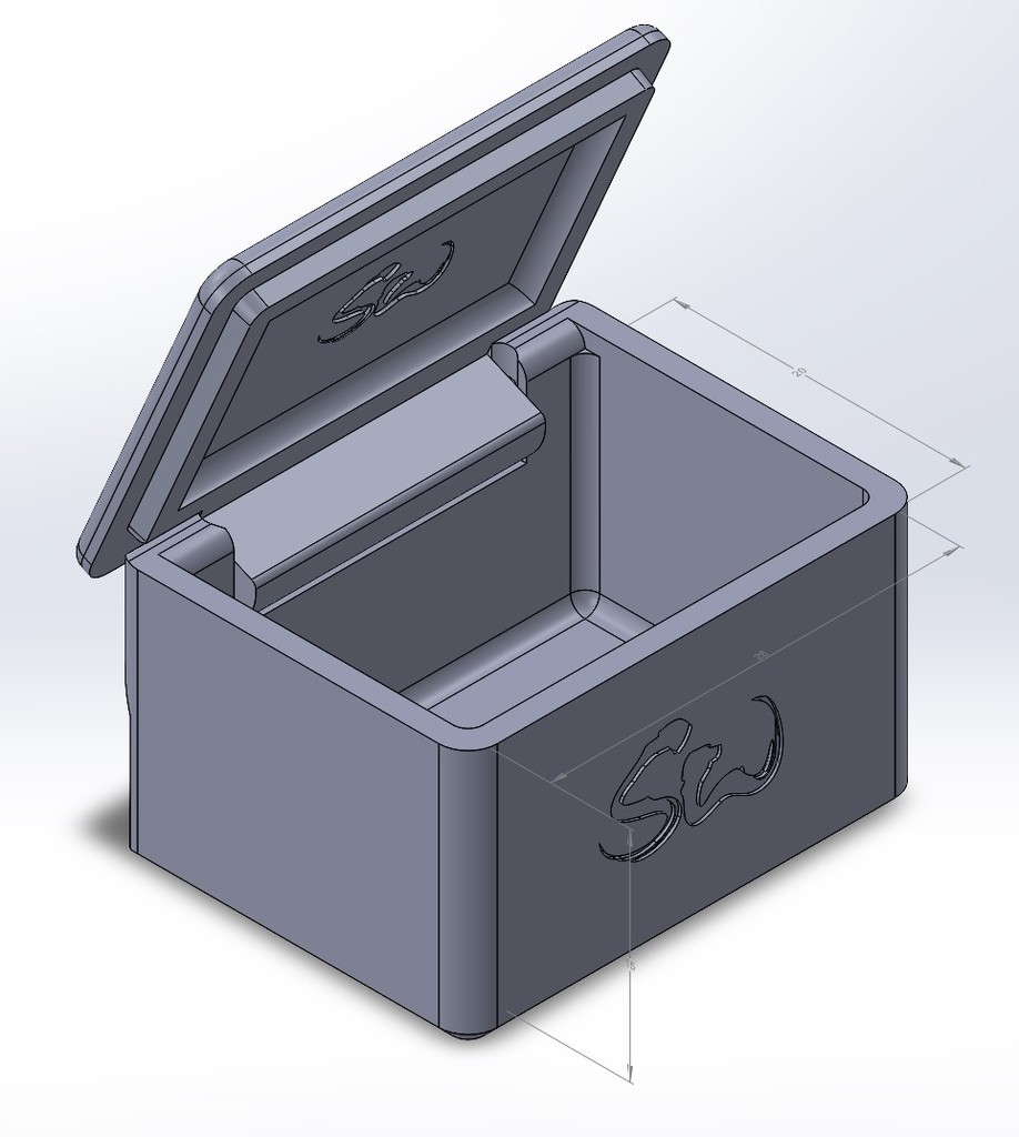 Hinged Box for Artemia Salina Brine Shrimp by 豉諗彈 | Download free STL ...