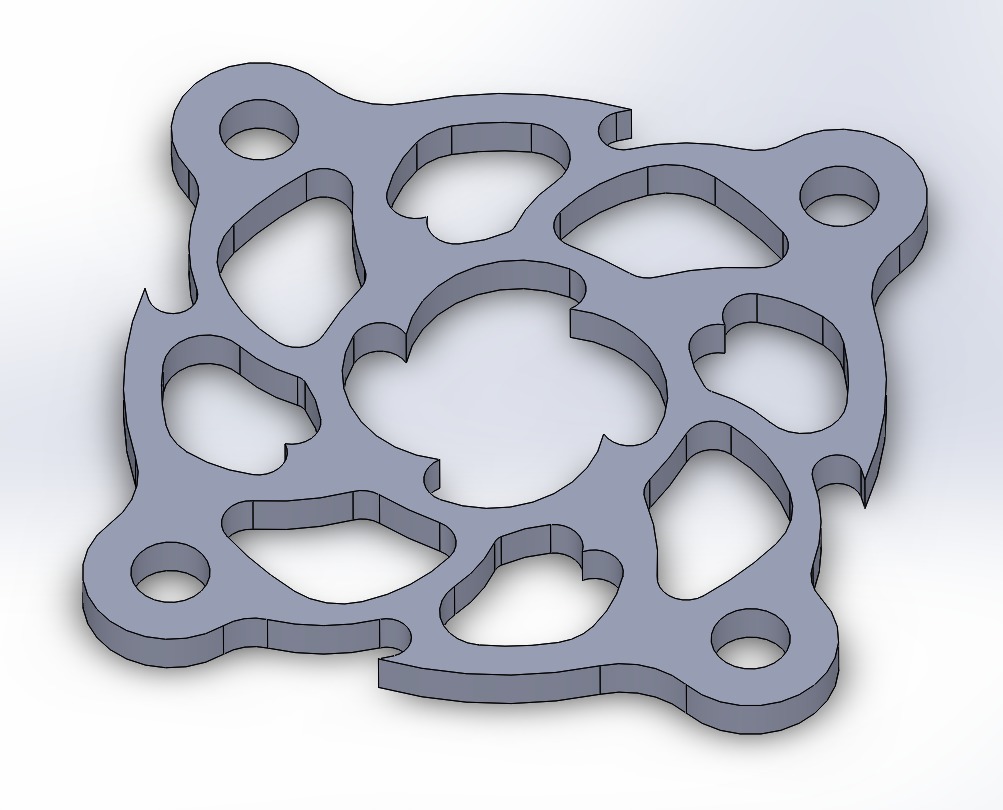 25mm fan guard (updated version 2) by 豉諗彈 | Download free STL model ...