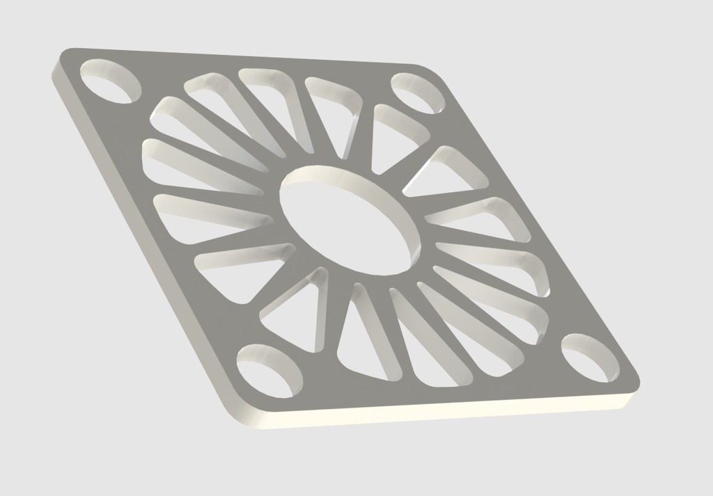 25mm fan guard (updated version 2) by 豉諗彈 | Download free STL model ...