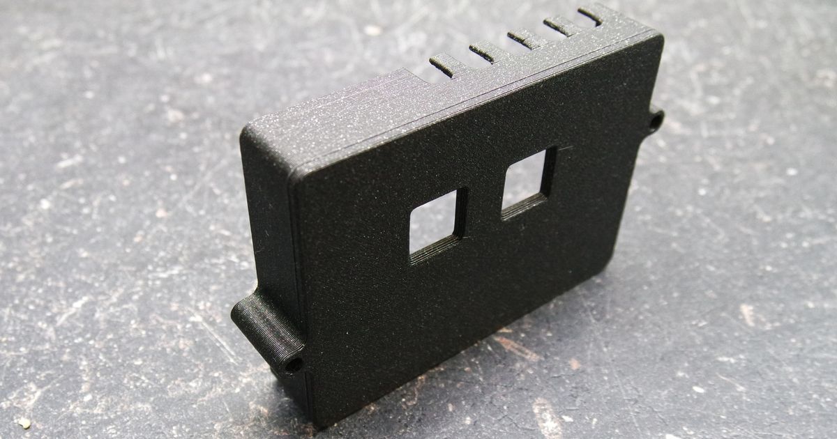 Arduino UNO + CNC shield CASE by Vlado Turek | Download free STL model ...