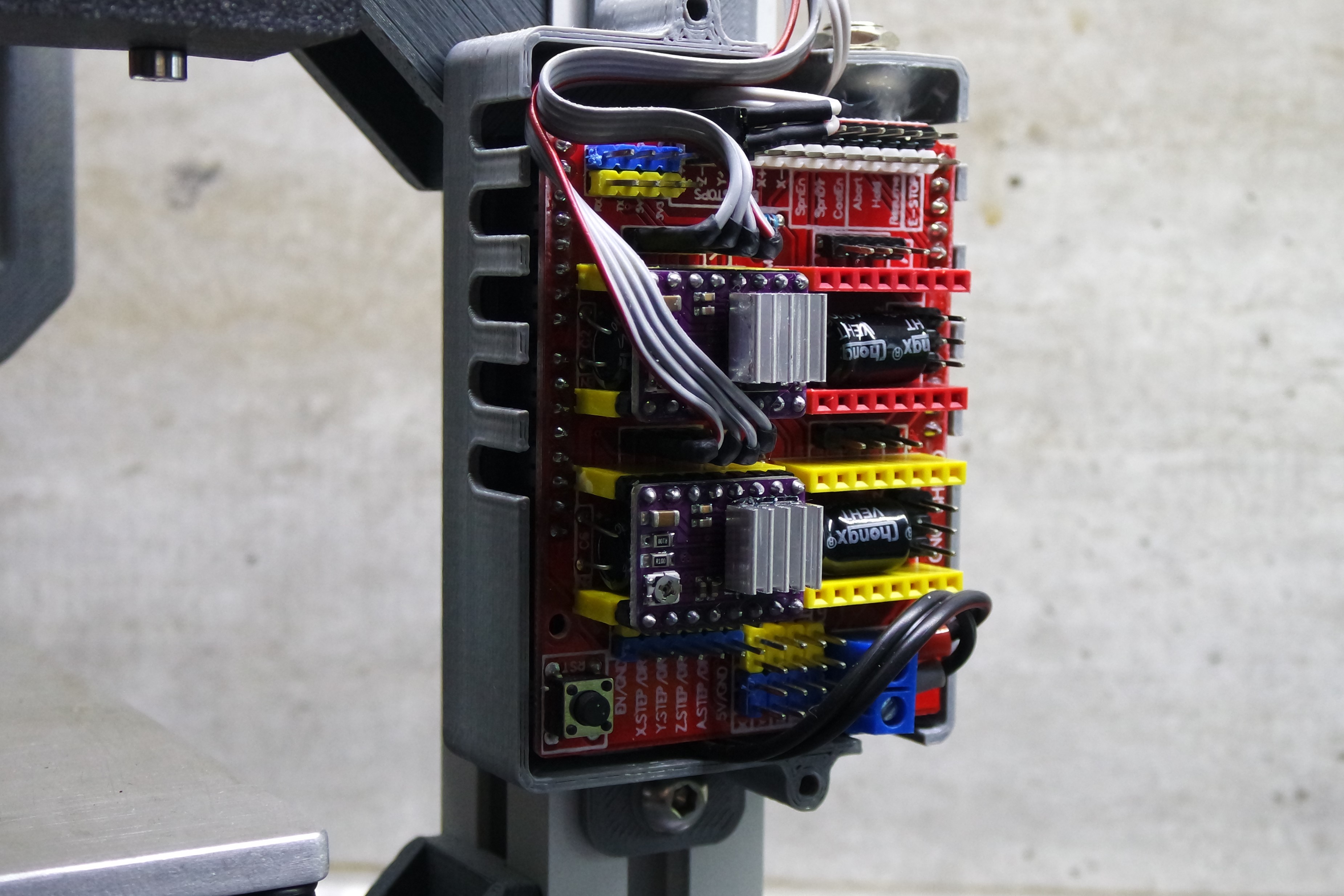 Arduino Uno Cnc Shield Case By Vlado Turek Download Free Stl Model 