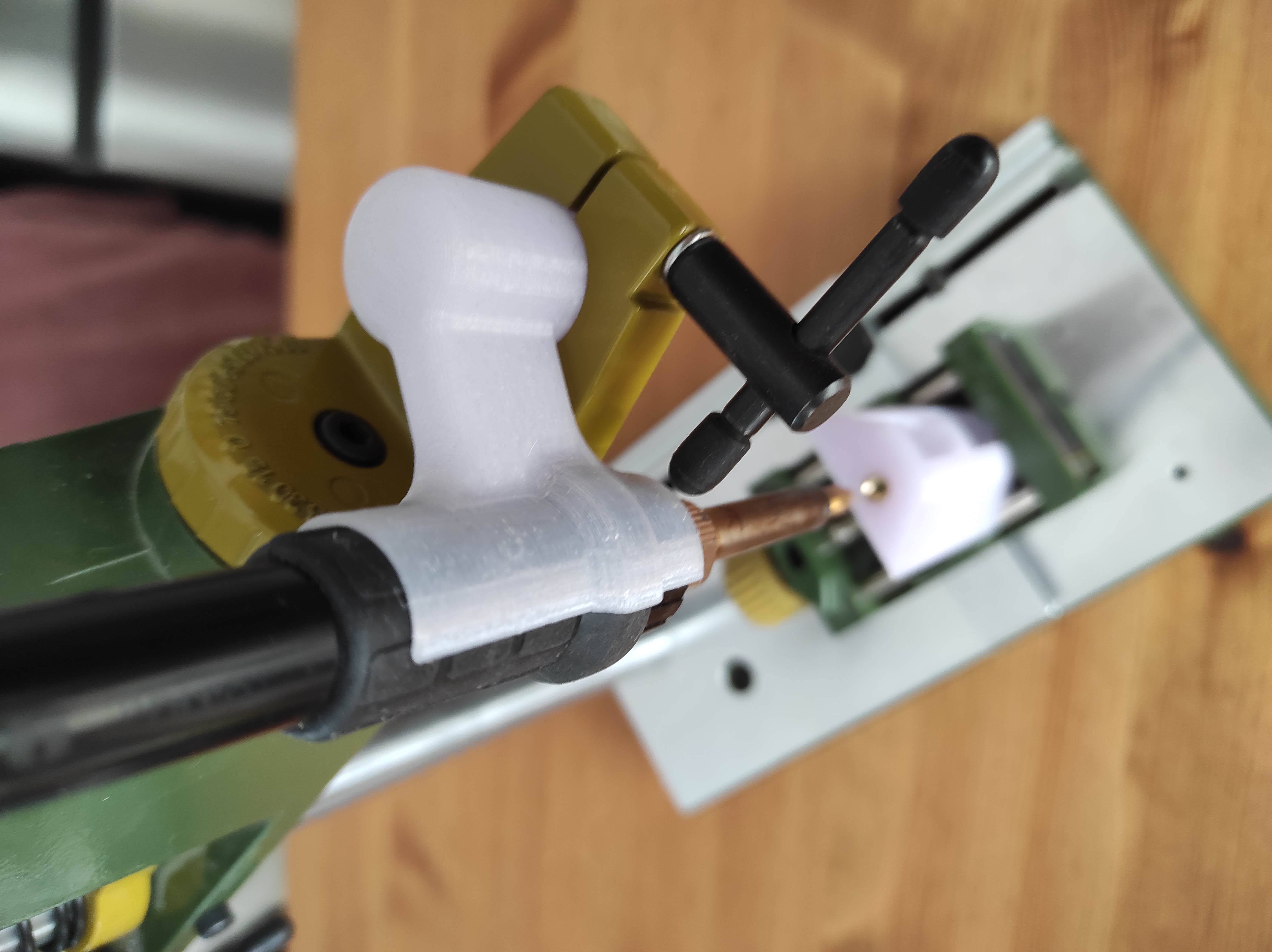 Proxxon Micromot MB 200 adapter for 900M soldering iron by Staszek ...