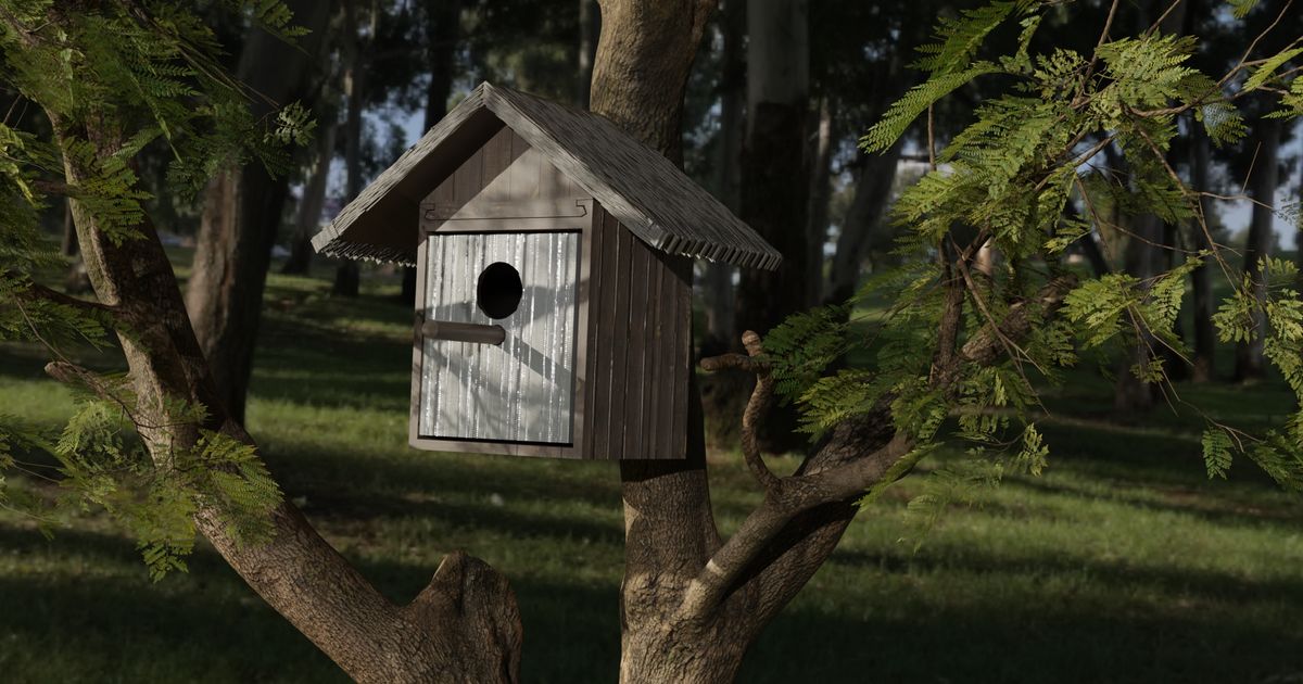 Removable Bird nest by Gious | Download free STL model | Printables.com