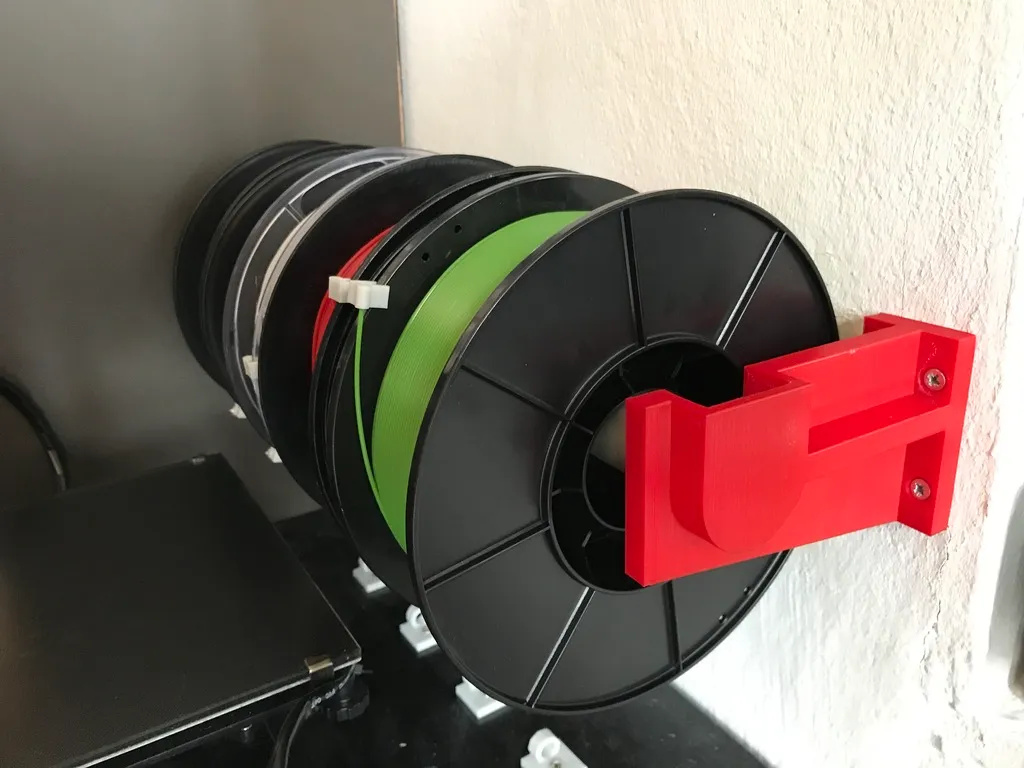 Filament wall mount by Aron | Download free STL model | Printables.com