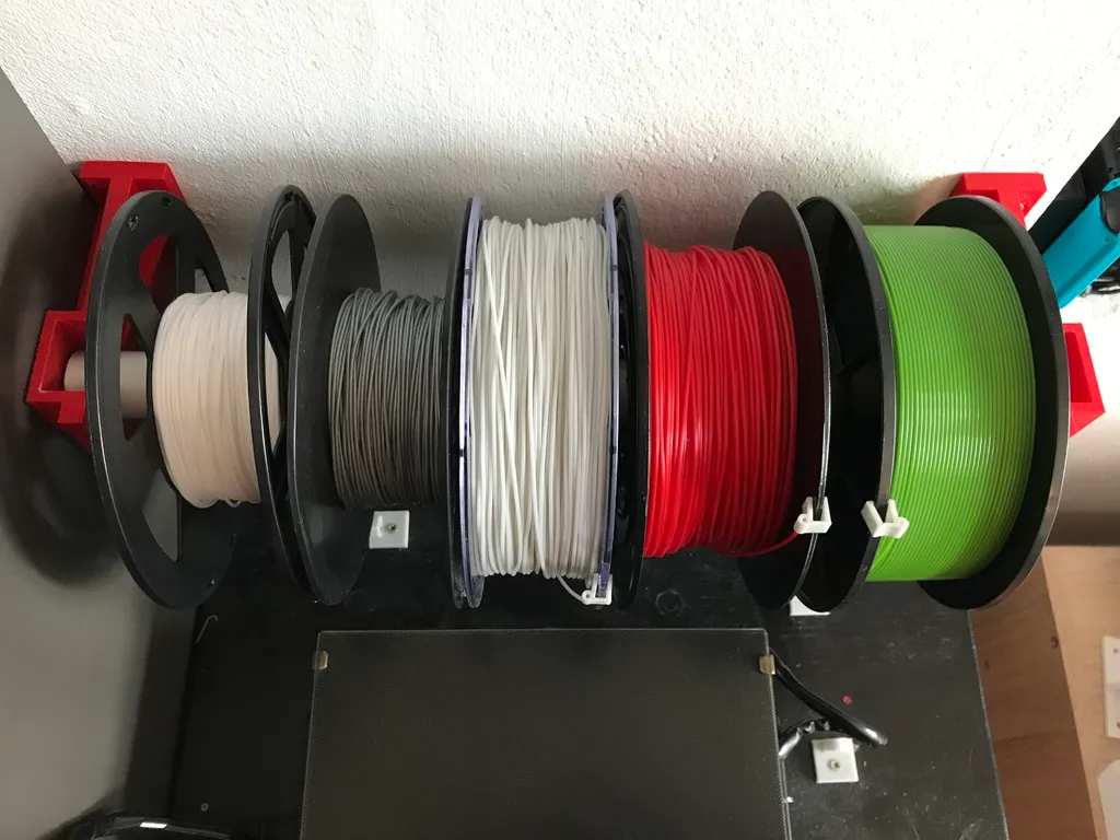 Filament wall mount by Aron | Download free STL model | Printables.com