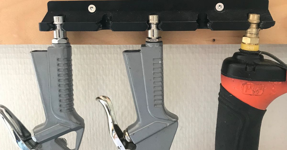 Air Tool Holder by Max Ølsted | Download free STL model | Printables.com