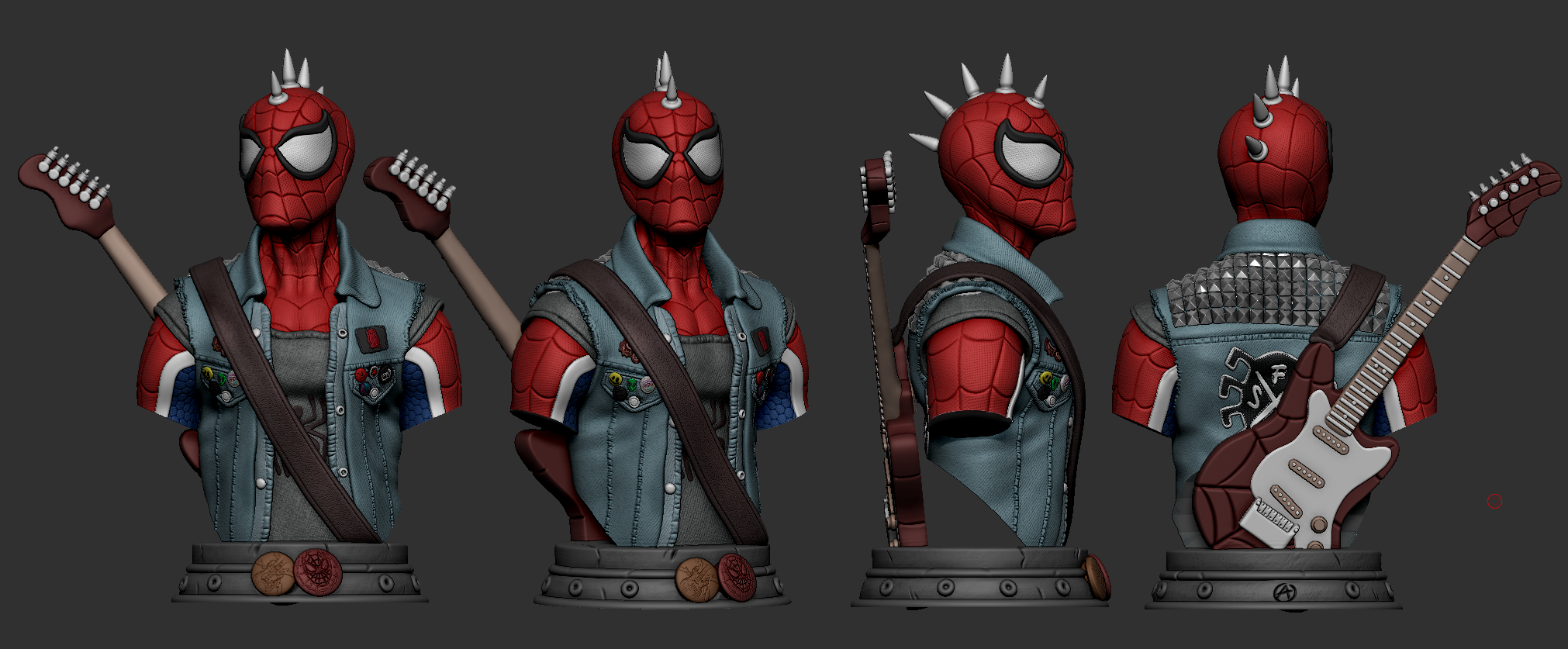 Spiderpunk -presupported by Wekster | Download free STL model ...