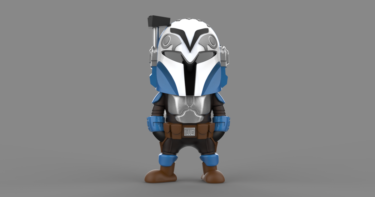 Bo Katan - single and multimaterial by Wekster | Printables Store
