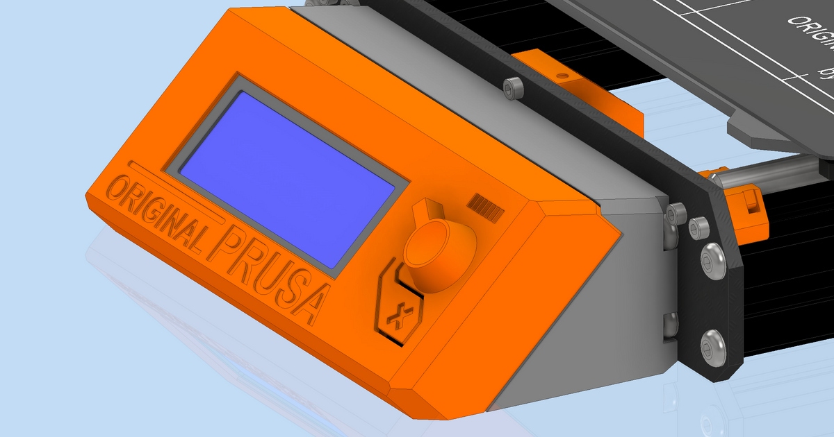 LCD case extension by Boogie | Download free STL model | Printables.com