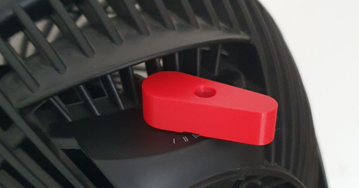 Honeywell Cooling Fan Knob by Andreas G | Download free STL model ...