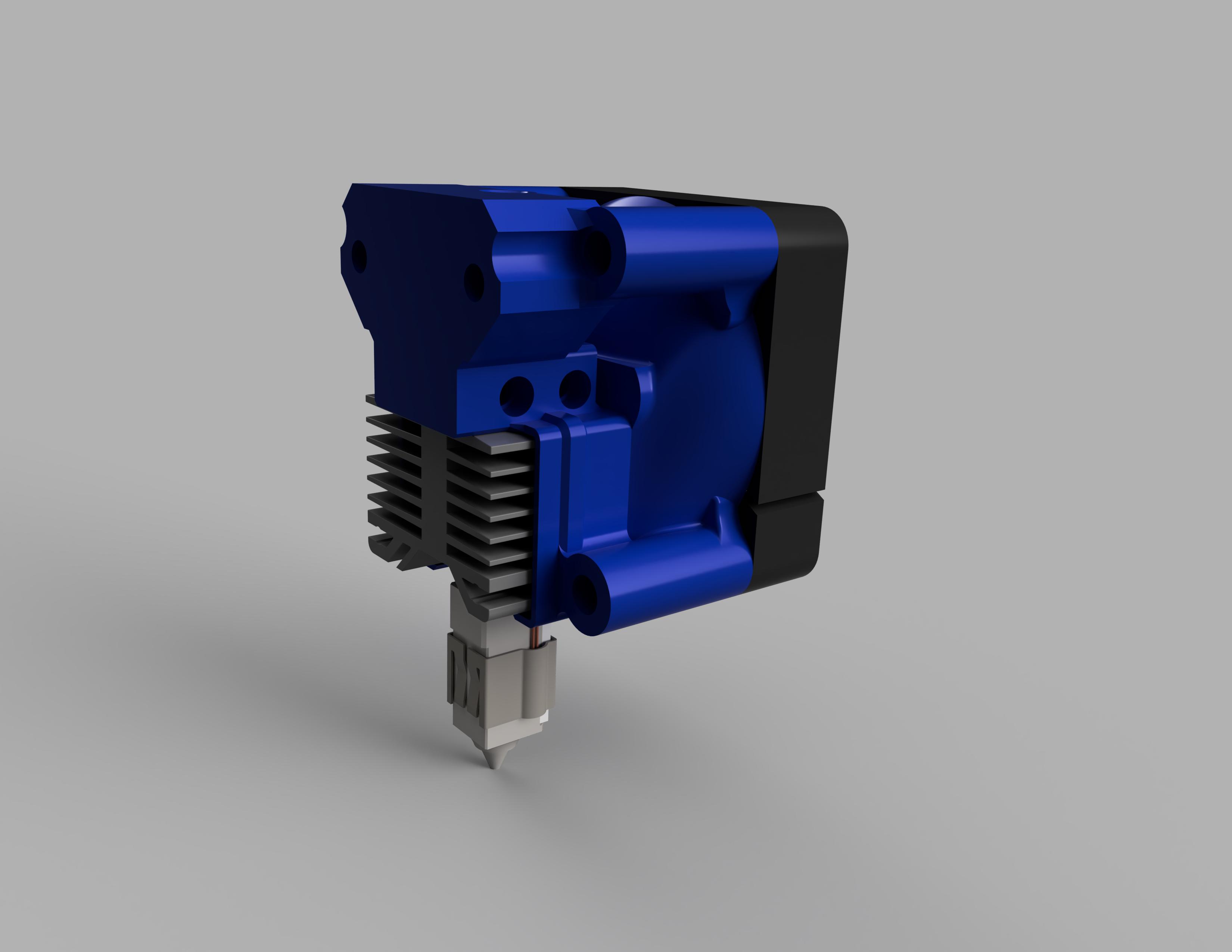 Eva 2.4 Bambu Lab hotend mount by Drak | Download free STL model ...