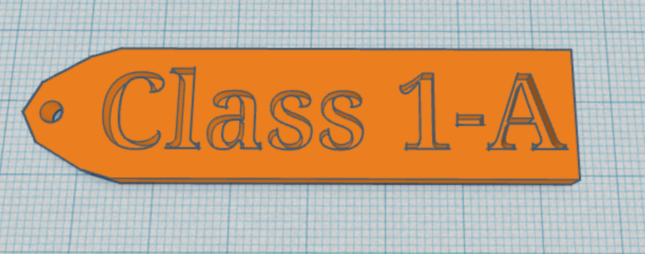 Class 1-A Keychain by Aurora | Download free STL model | Printables.com