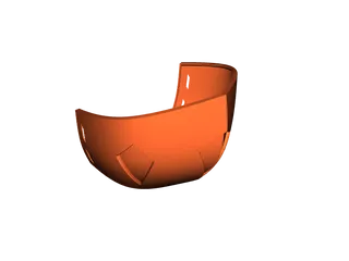 Harvest Armor: Knee Guard by CodeMinion | Download free STL model ...