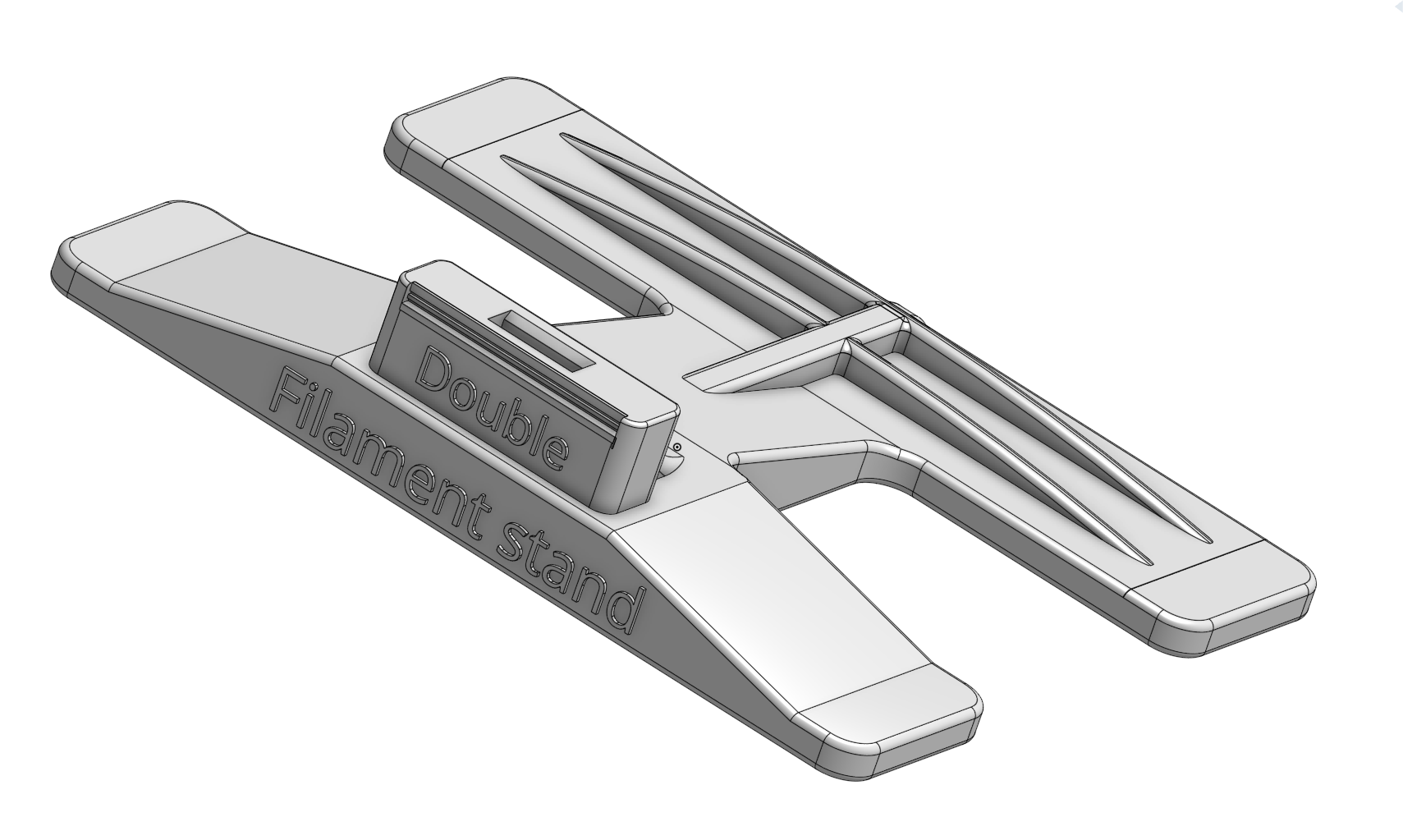 Stand for Creality Original Filament holder by Ovland3D | Download free ...