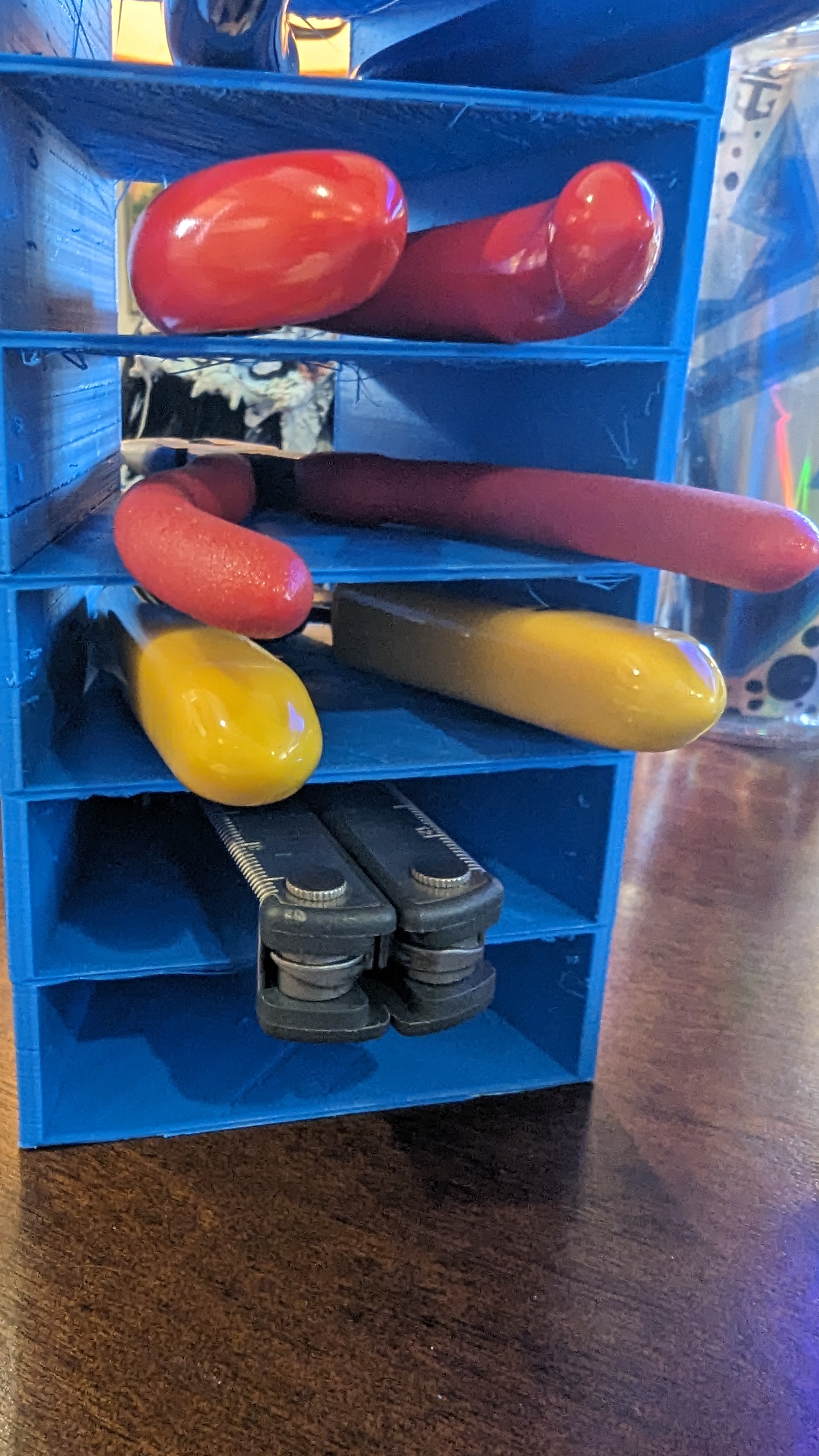 Pliers, snips and leatherman vertical tool storage by EDGeProjects ...