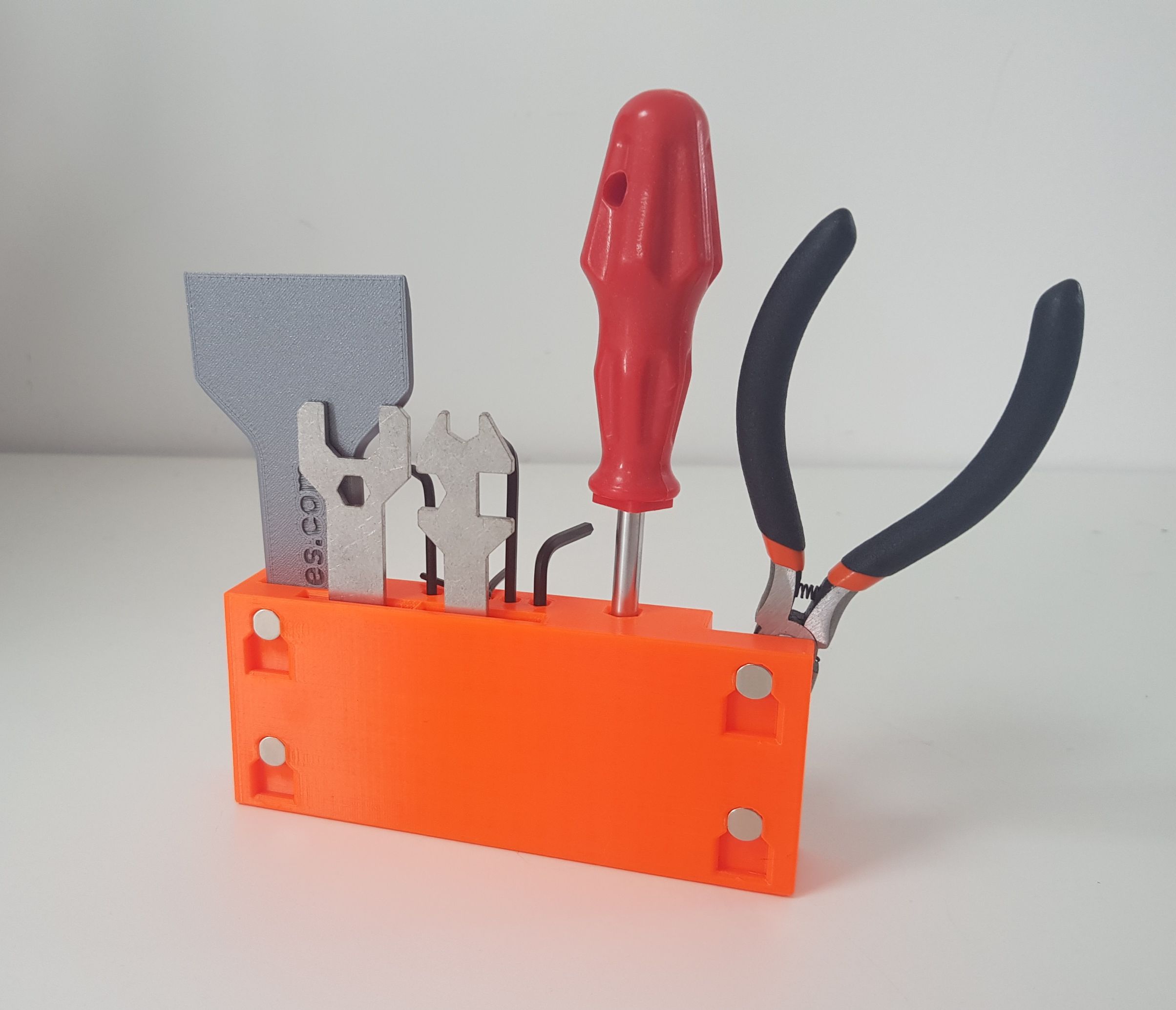 Magnetic Tool Tray For Prusa Mk3mk4 Tools Set By Printer Box Download Free Stl Model