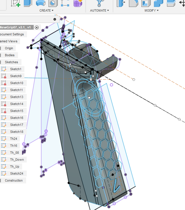 Mathews TRX-series Grip + 1°, +5°, +7° and +10° (UPDATE!) by ludodg ...
