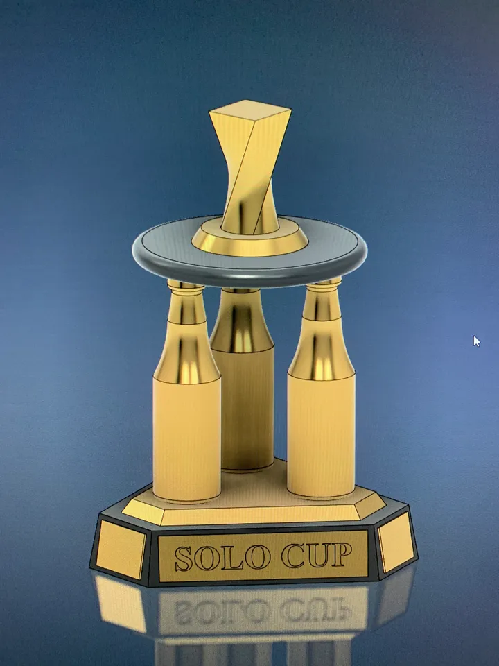 Fantasy Football Trophy by Brayden Martin | Download free STL model ...