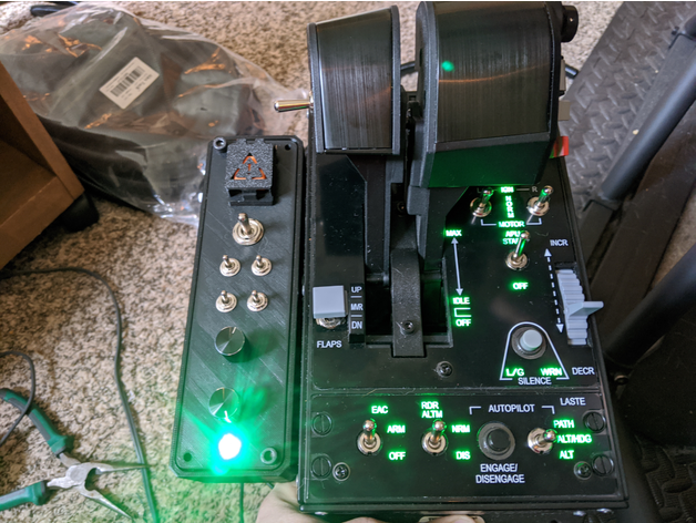 Thrustmaster Warthog button box by Commissar_Squid | Download free STL ...