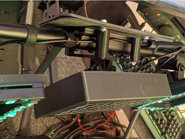 StreamdeckXL flight sim mount by Commissar_Squid | Download free STL ...