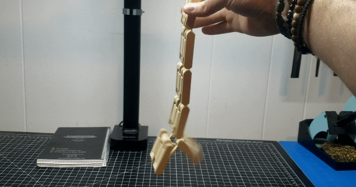 Jacobs Ladder Toy (Print-in-Place Model) MODEL FIXED & RE-UPLOADED by ...