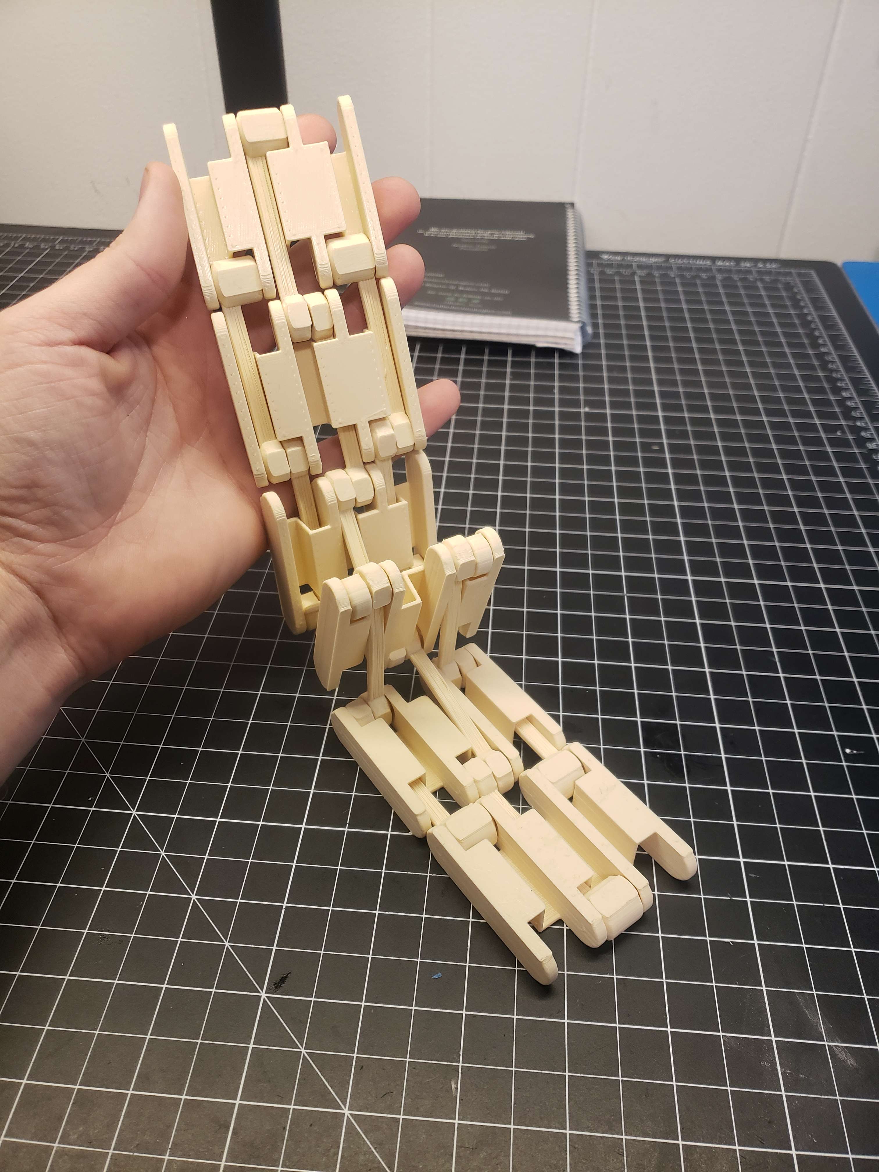 Jacobs Ladder Toy (Print-in-Place Model) MODEL REDESIGNED WITH THICKER ...