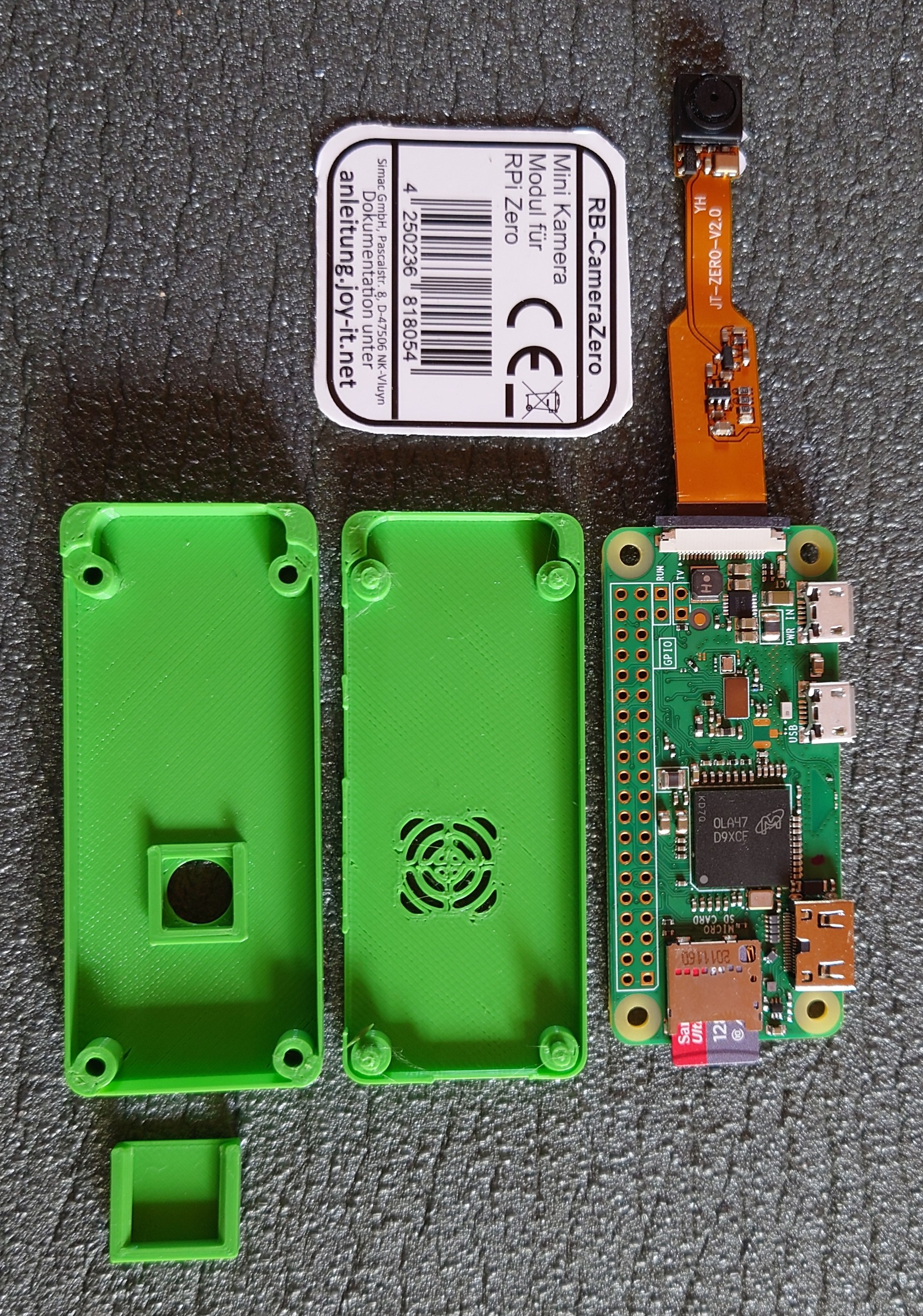 Raspberry Pi Zero Casing with Stand or Clamp by gillis | Download free ...