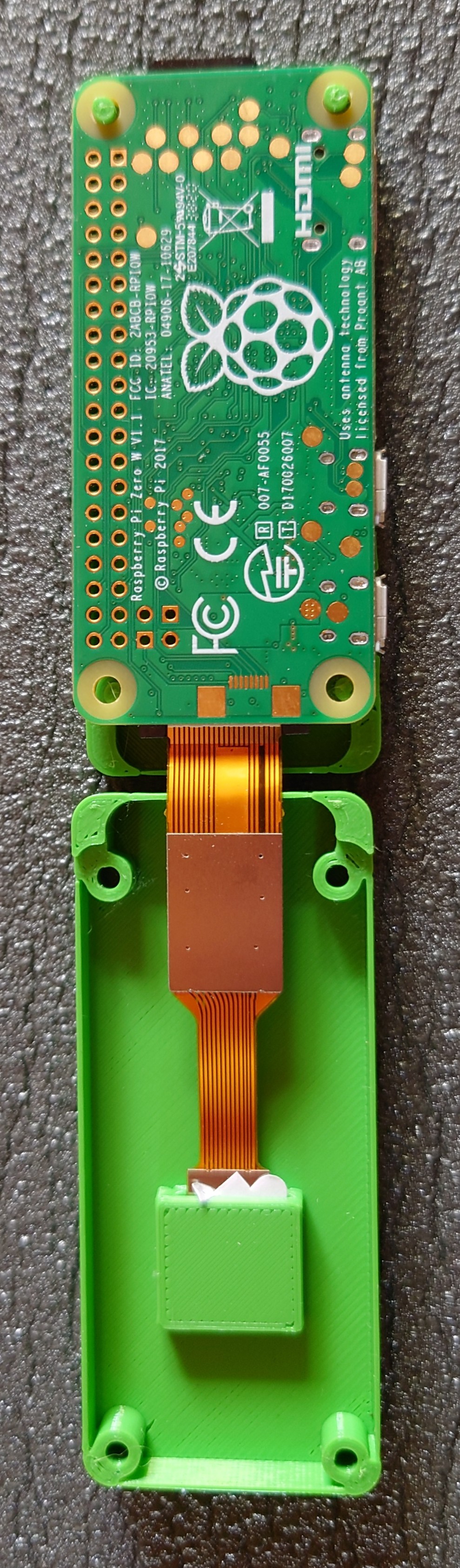 Raspberry Pi Zero Casing With Stand Or Clamp By Gillis Download Free Stl Model