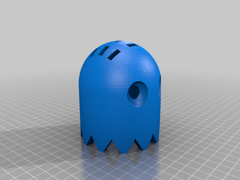 PacMan ghost USB/Cards storage by Andreagattonero | Download free STL ...