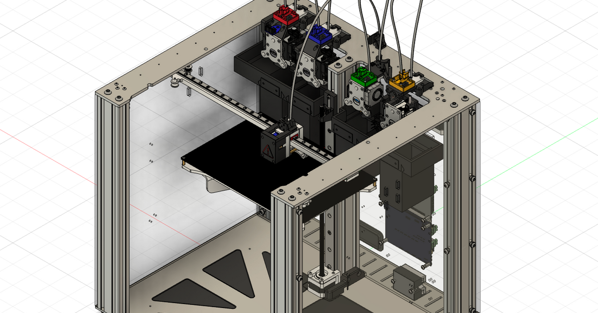 Personal Assembled E3D Toolchanger by Elias G | Download free STL model | Printables.com